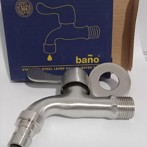 Jual KRAN NIKEL SKL STAINLESS STEEL TAMAN ENGKOL BANO PUTIH/KERAN AIR ...