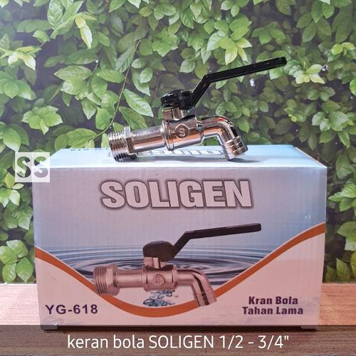 Jual KRAN SOLIGEN BESI 1/2 inch - 3/4 inch Keran Air - Kota Semarang ...