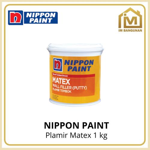 Jual Plamir Matex Nippon Paint 1 kg / Dempul Tembok / Wall Filler 1kg ...