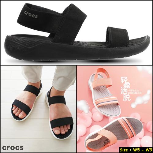 Jual Crocs / Crocs Wanita / Sandal Wanita / Sandal Karet /Literide ...