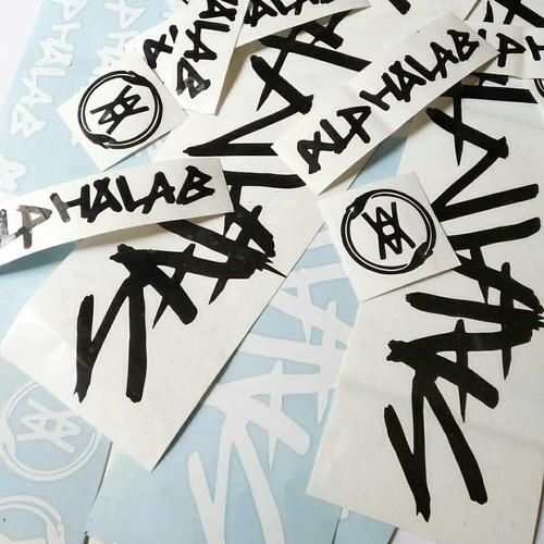 Jual ALPHALAB STICKER PACK - satantrax black - Kota Bandung - ALPHALAB ...