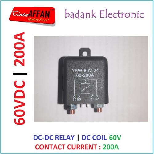 Jual COIL 60V DC-DC Relay 200A Automotive Heavy Duty High Current ...