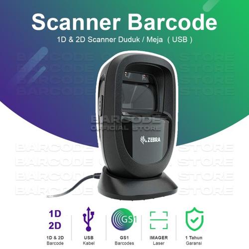 Promo SCANNER BARCODE ZEBRA DS9308 / DS-9308 Omni Imager Scan 1D & 2D ...