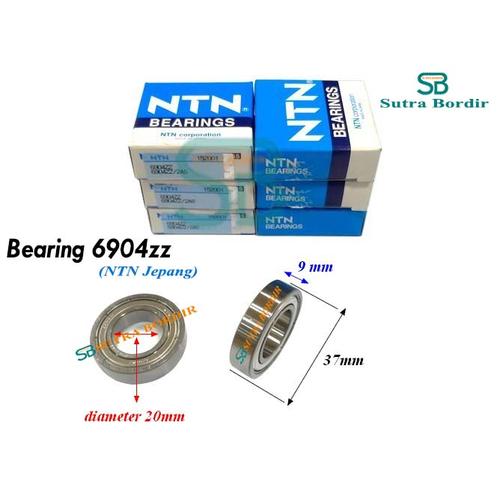 Jual Bearing 6904zz NTN Jepang Ball Bearing 6904z Jepang NTN Bearing ...