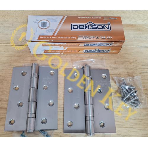 Jual Engsel Pintu Hinge Dekson Dekkson 4 Inch ESS DL 4X3X2MM 2BB SSS ...
