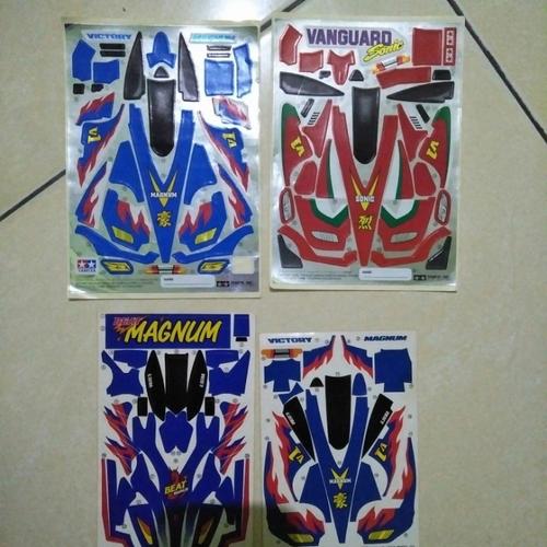 Jual decal tamiya/sticker tamiya beat magnum sonic saber victory magnum ...