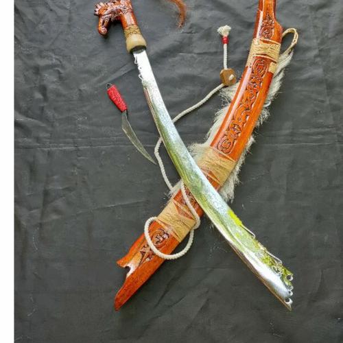 Jual Mandau Baja Putih Tipe laes JP3 - Kab. Banjar - assesoris ...