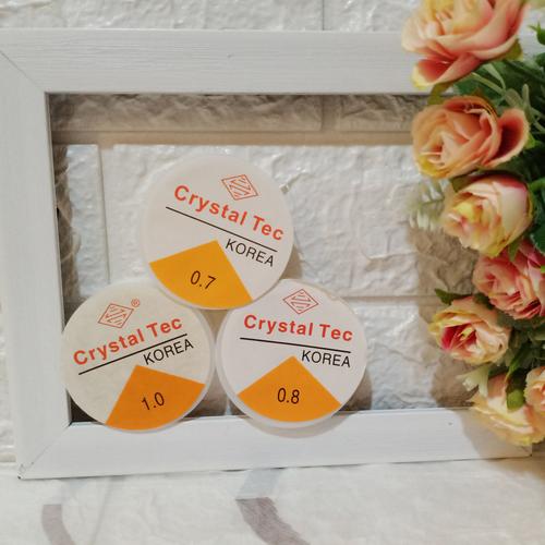 Jual Senar Elastis Bening / Crystal Tec / Senar Gelang Kalung/ Tali ...