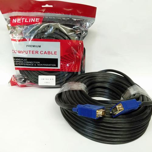 Jual kabel VGA 15 meter netline - Jakarta Pusat - Wage elektronik ...