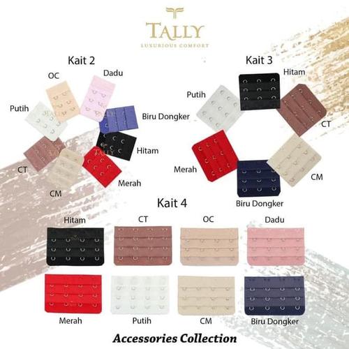 Jual Tally Kait BH / Bra Extension - kait 4, Krem - Jakarta Timur ...