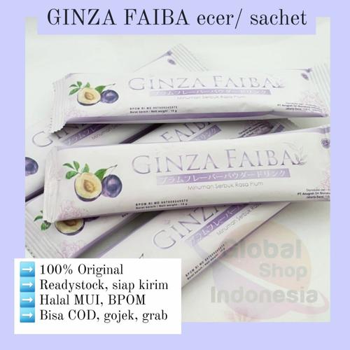 Jual Ginza Faiba Eceran / sachet COD. GINZAFAIBA READYSTOCK MEDAN ...