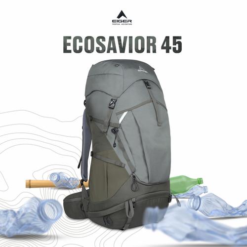 Jual Tas Carrier / Hiking Eiger Ecosavior 45L Rucksack Art. 6876 ...