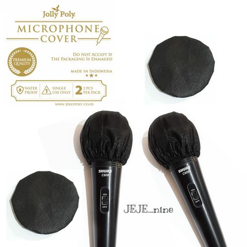 Jual sarung microphone 1000 pcs / cover mic / busa microphone /tisu mic ...
