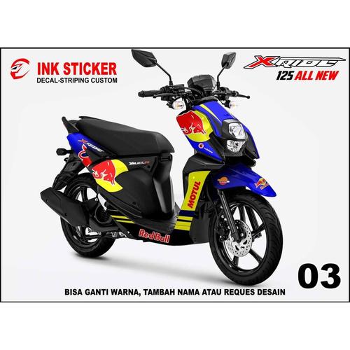Jual Sticker decal X Ride Full Body decal X Ride body Sticker X Ride 03 ...