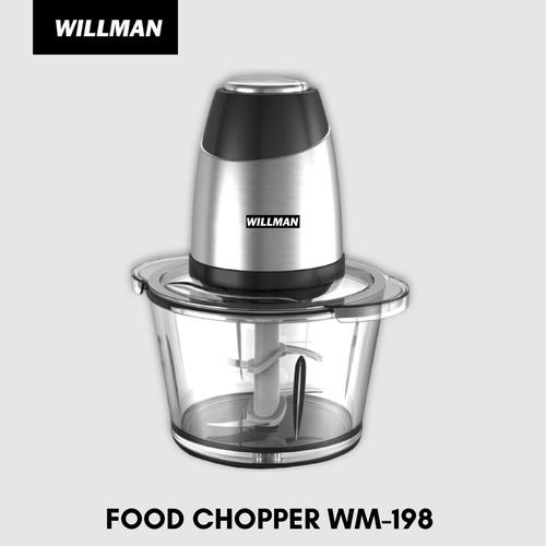 Jual Food Chopper Blender WILLMAN WM-198 Giling Daging Bumbu Rempah ...