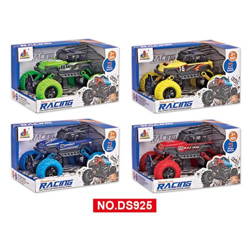 Jual Mainan Anak Diecast Monster Racing Car Mobil Big Foot Pull Back ...