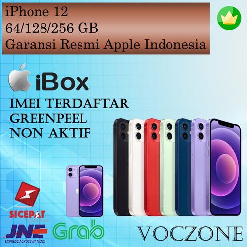 Jual (IBOX) iPhone 12 64GB 128GB 256GB Garansi Resmi iBox Indonesia ...