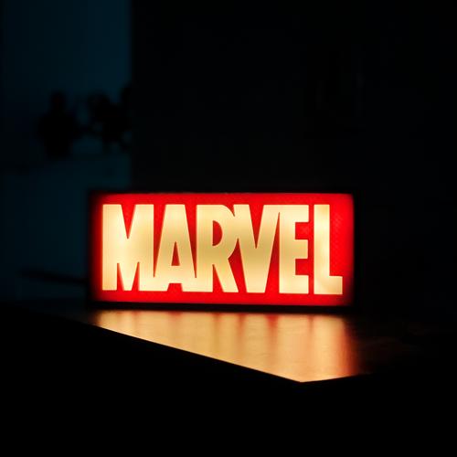 Jual Marvel Logo light box / Lampu hias / Lampu Tidur - Kota Medan - ME ...