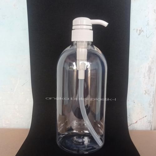 Jual BOTOL PUMP 1000ML POMPA BOTTLE KAPASITAS 1LITET NECK33 WADAH ISI ...