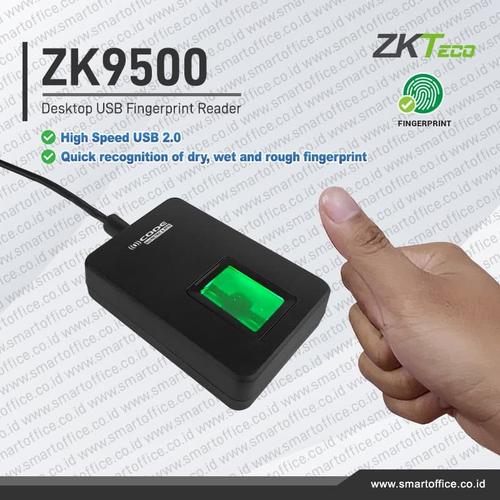 Jual ZK9500 USB Desktop Fingerprint Reader Pengganti ZK4500 Reader Registrasi Sidik Jari - Kab ...