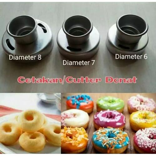 Jual Cetakan Donat 1 set 3 pcs - C6cm - Kab. Bogor - @berkah_beking ...