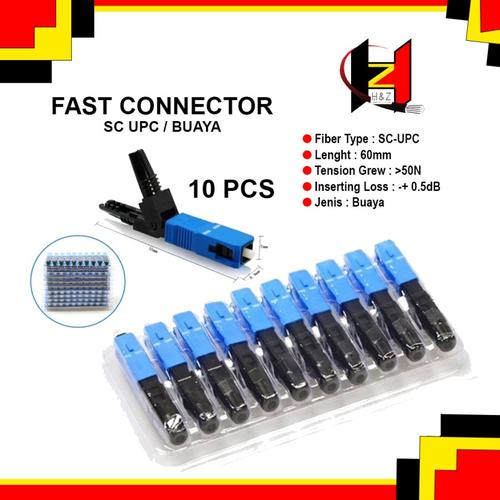 Jual SC/UPC Optical Fast Connector / Konektor FTTH FO//Fiber Optic ...