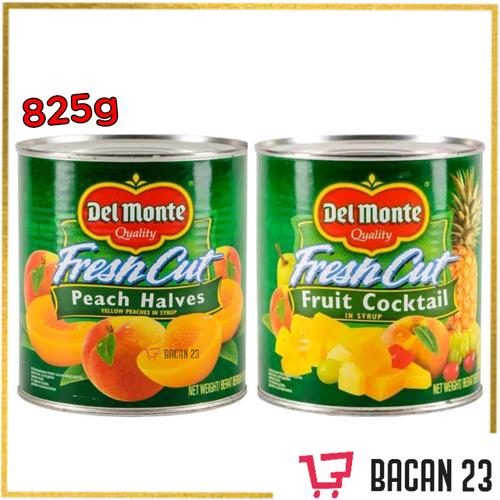 Jual Del Monte Fresh Cut Fruit (825g) (Peach Halves-Fruit Cocktail ...