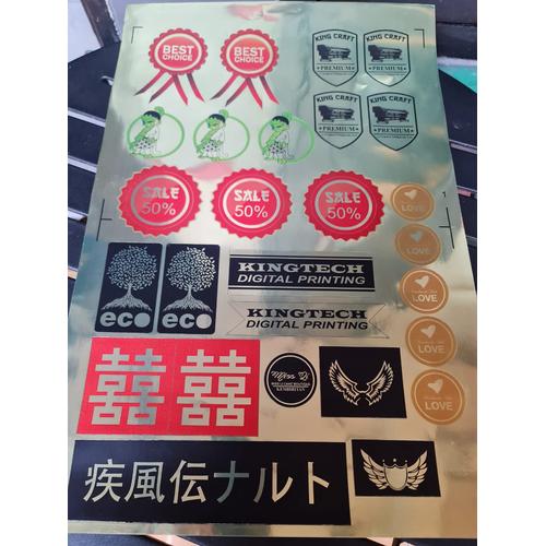 Jual Sticker Vinil Gold A3+ - 1 lembar, custom - Kab. Banyuwangi ...