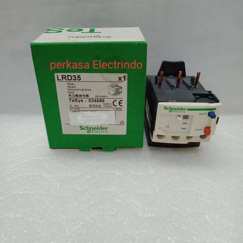 Jual Overload / Thermal Overload / LRD35 Schneider LRD 35 (30-38 ...