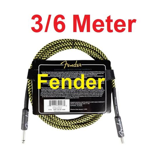Jual Kabel Jack Gitar Fender 3 Meter 6 Meter Vintage Voltage Bass ...
