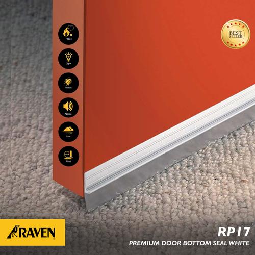 Jual Penutup Lubang Bawah Pintu RAVEN RP17 Putih Door Bottom Seal ...