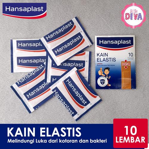 Jual 1 AMPLOP ISI 10 LEMBAR HANSAPLAST Kain Plaster Pelindung Luka ens ...