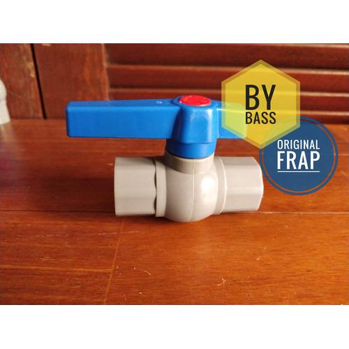 Jual Ball Valve PVC 3/4" inch Stop Kran PVC FRAP IFPVC05 Fitting Pipa ...