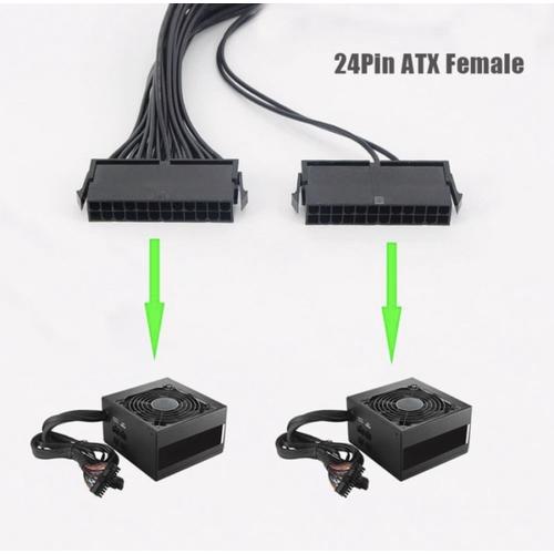 Jual Ventura | Kabel 24 Pin splitter dual PSU - Kota Bandar Lampung ...