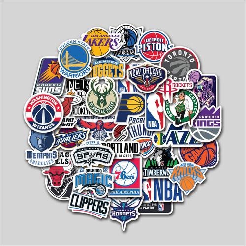 Jual STICKER NBA TEAM / STICKER PACK HELM LAPTOP VINYL / STIKER MURAH ...