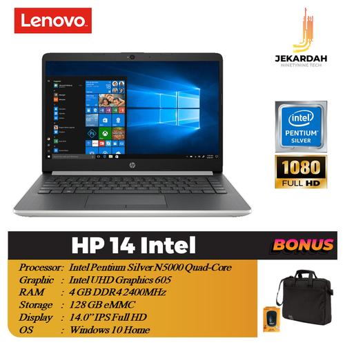 Promo Laptop HP 14 Pentium Silver N5000 4GB 128GB Win10 14.0"FHD ...