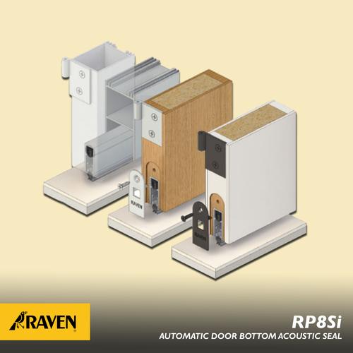 Promo RAVEN Acoustic Automatic Door Bottom Seal RP8Si CA 820mm Cicil 0% ...