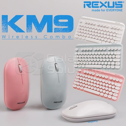 Jual Rexus KM9 Keyboard Mouse Wireless Combo - Putih - Kota Malang ...