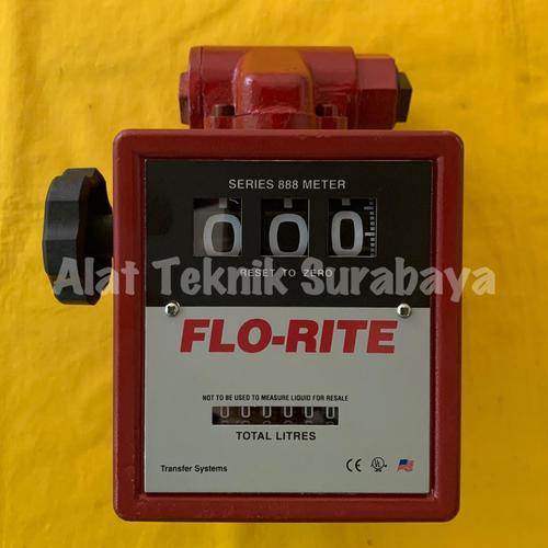 Jual FLOW METER FLORITE 1" X 3 DIGIT FLO-RITE 1 INCH METERAN MINYAK ...