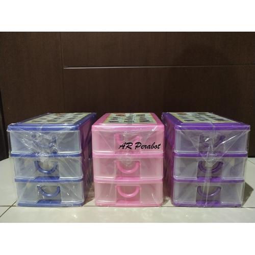 Jual Laci Mini Container Plastik Victory Susun 3 KometStar/Tempat ...