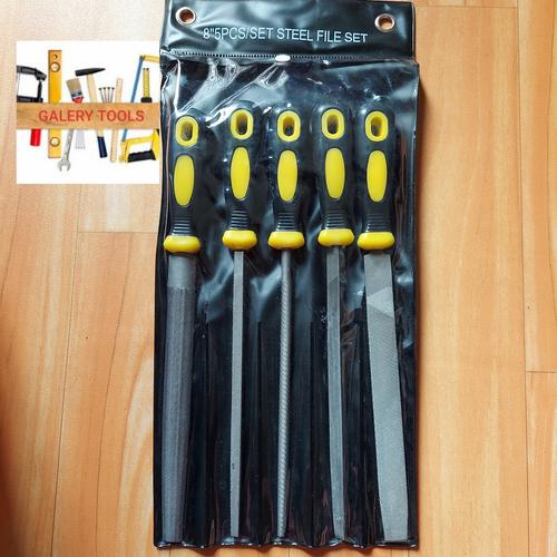 Jual Kikir Besi 8 Inci Set 5pc Steel File Set Alat Pengasah Besi ...
