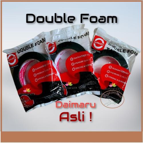 Jual ISOLASI DOUBLE TAPE FOAM DAIMARU 1 INCH 24 MM LAKBAN BUSA - Kota Bandung - surgaperabot ...