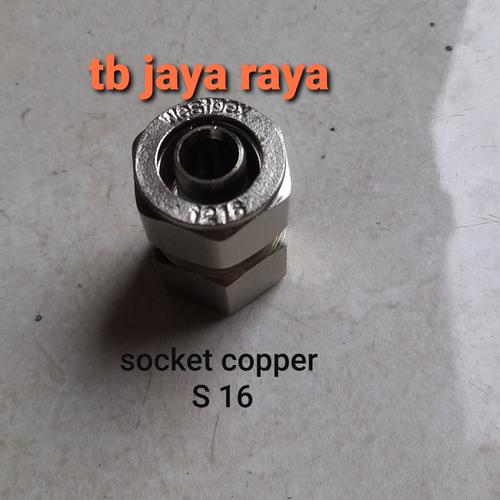 Jual Socket westpex S 16 ( S 1/2inch) (fitting pipa pex) - kuningan ...