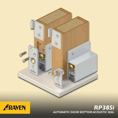Promo RAVEN Heavy Duty Acoustic Automatic Door Bottom Drop Seal RP38SI ...