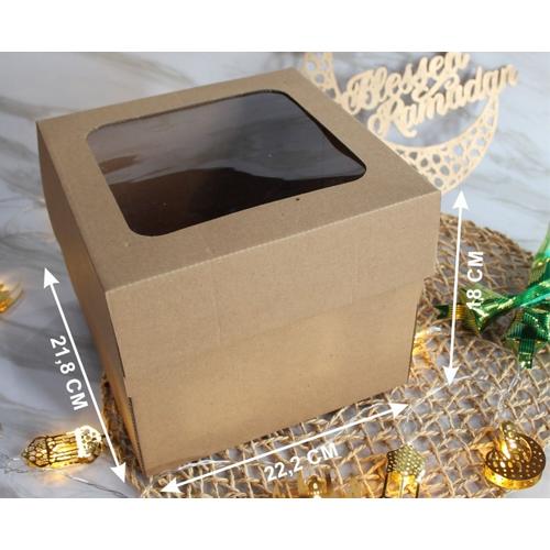Jual Dus packaging Kardus Die Cut Mika Box Kue Ulang Tahun Kotak Roti ...