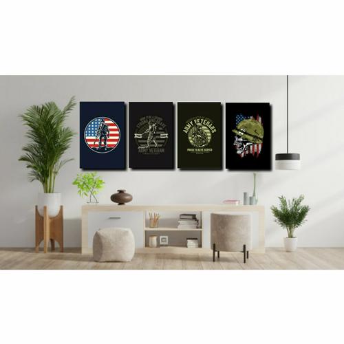 Jual Hiasan Dinding Pajangan Dinding Poster Kayu US Army - Jakarta ...