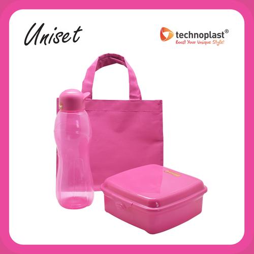Jual TECHNOPLAST UNISET SOFT LUNCH KIT / LUNCH SET - Biru - Kab ...