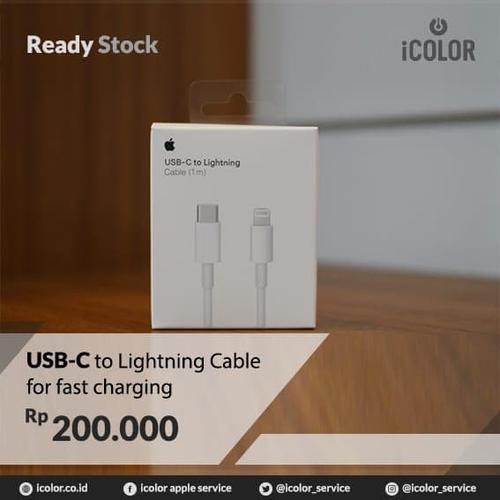 Jual usbc to lighting cable 1m - Kota Surabaya - icolor surabaya ...