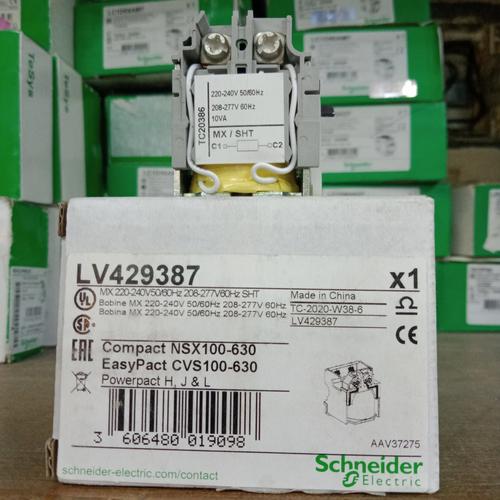 Jual SHUNT TRIP VOLTAGE RELEASE MX LV429387 200/240VAC NSX Schneider ...