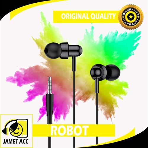 Jual Robot RE20 Earphones - Putih - Kota Bandung - Jamet Acc | Tokopedia